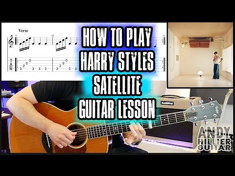 How to play Harry Styles - Satellite Guitar Tutorial Lesson