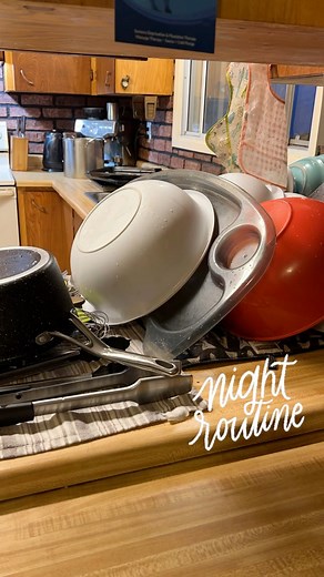 Tonight’s birthday bbq was a success.. however it also means late at night I’m doing lots and lots of dishes because I want my counters freed up for the day tomorrow 😬😩 it was worth it! .. #dishes #goodnight #canadaday #birthdaydinner #monday #motivation #cleaningmotivation #mentalhealth #bbq #family #cleaning #satisfying #fyp #beforeandafter | Takes a Village Cleaning