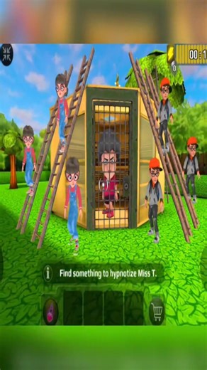 Scary Teacher 3D Nick and Tani Army #scaryteacher #scaryteacherfamily #scaryteacher3d #shorts