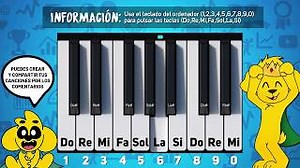 ¡EL PIANO DE YOUTUBE QUE PUEDES TOCAR! 🎹🎶 EL PIANO DE MIKECRACK Chords - ChordU