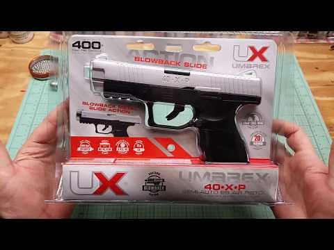 Umarex 40XP Unboxing Review and Shooting test