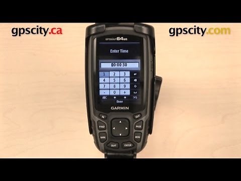 Garmin GPSMAP 64 Series: Track Settings with GPS City