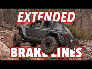 Jeep JLU Extended Brake Line Install - Offroad Brake Lines