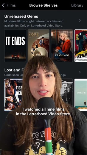 Letterboxd on Instagram: "Need a Letterboxd Video Store recommendation? Jenni walks us through the Unreleased Gems and Lost and Found shelves. 📼🍿 Rent now at the link in bio. Unreleased Gems titles exclusive to Letterboxd until January 9, 2026 (ET). Prices and availability vary by region and title. #LetterboxdVideoStore"