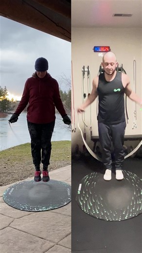 Elevate Your Endurance with this Healthy Heart HIIT workout 💪 30 seconds work / 30 seconds rest 10 work intervals alternating jump rope with bodyweight exercises 1-2 minutes rest between sets Repeat 3 times Beginner JR - Basic Jump BW - Jack Toe Taps JR - Ski Jump BW - High Knee March JR - Jump Rope Jacks BW - Squat to Heel Raise JR - Jump Rope Off Step BW - Reverse Lunge to Knee Drive Right JR - Scissor Jump BW - Reverse Lunge to Knee Drive Left Advanced JR - Alternate Foot Jump BW - Jumping J