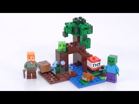 LEGO Minecraft: The Swamp Adventure 21240 review! Excellence at a small size & price