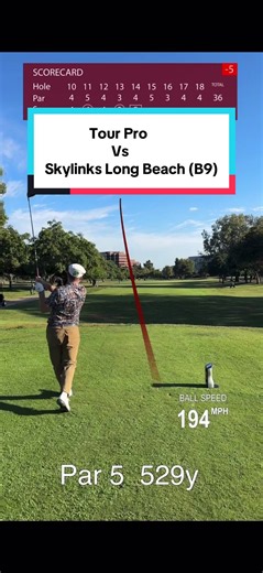 Tour Pro vs Skylinks: Back Nine at Long Beach Golf Course
