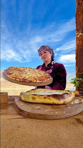 Georgian Food: Imereti & Ajaruli with Suluguni! #historicalcuisine #bakingideas #food