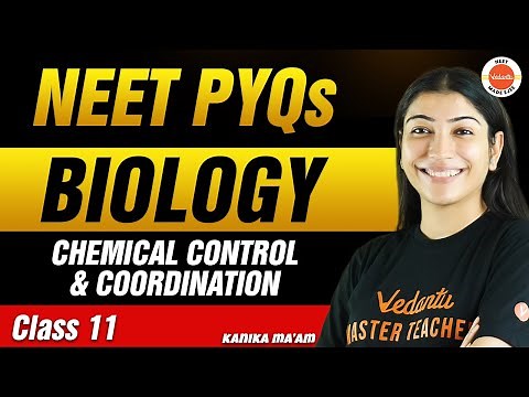 NEET PYQs for Chemical Control and Coordination | Class 11 Biology | NEET 2024
