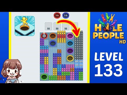 Hole People Level 133 Solution Walkthrough