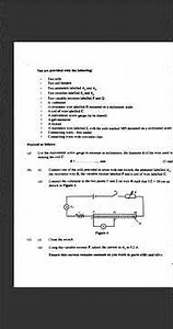KCSE Physics Practical 2025 QP (Printable)
