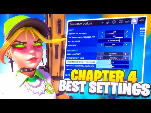 *NEW* BEST Controller Settings For CHAPTER 4 Fortnite!