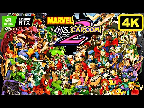 PCSX2 Marvel vs. Capcom 2: New Age of Heroes 4K 60FPS UHD | PS2 Emulator PC