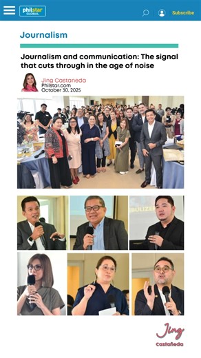 21 reactions · 77 shares | The first lesson I ever learned as a young reporter was this: a story doesn’t end when the broadcast fades to black; it begins with the conversations it sparks afterward. To read the full article, please click the link in the comment section! 殺 #Journalism | Jing Castaneda | Facebook