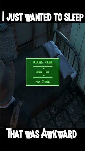 Well, THAT Was AWKWARD! #shorts #funny #fallout4 #gaming