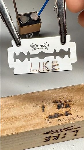 ✍️ Engrave Your Name on Metal with a Pencil? Here's How! ⚡🔥