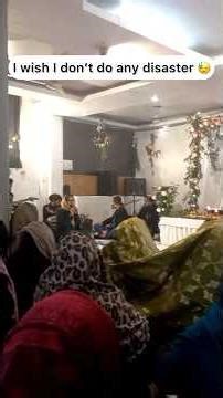 My very first experience in Sai Sandhya as a first time singer 🙄#saibaba #saisandhya #shabad