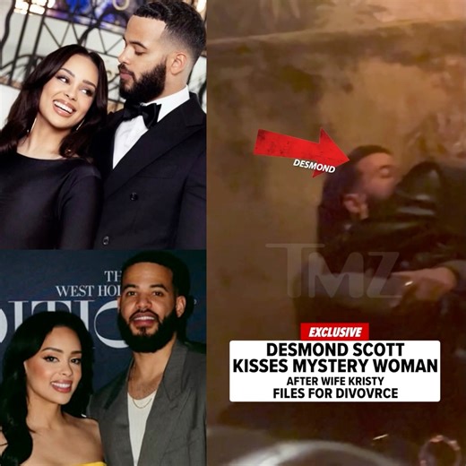 Weeks after divorce papers were filed, Desmond Scott was spotted kissing another woman at a Houston bar. Kristy Sarah cited infidelity and said reconciliation was never an option. Content via: TMZ Now this. Thoughts? #DesmondScott #KristySarah | KESAmag
