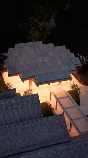 How Local Regulations Led to Inspiration #TimberFrame #Architecture #Lighting #Design