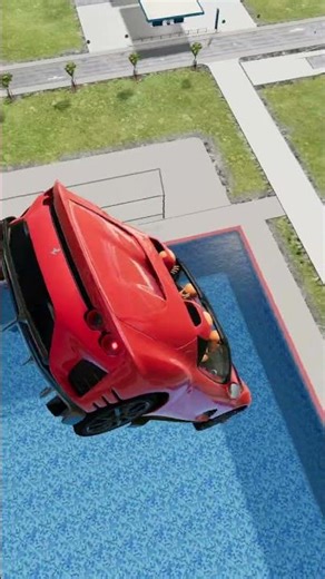 The Flight and Disintegration of the Ferrari - Beaming Drive