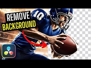 How To REMOVE The BACKGROUND From An IMAGE In Davinci Resolve 19 (FREE VERSION)