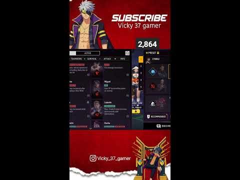 🔥 LIVE | Vicky 37 Gamer | Rush Gameplay + Booyah Challenge | Free Fire Live 🔴