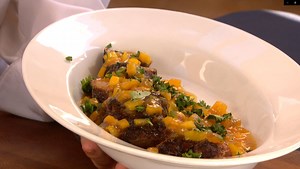 2.8K views · 68 reactions | Cooking with Styles | News 8's Shawn Styles cooks savory pork tenderloin with a mango chutney sauce on location at The Centre in Escondido Get the recipe: https://www.cbs8.com/article/life/food/recipes/cooking-with-styles-pork-tenderloin/509-9433881d-137b-449b-96fa-a2ac9b453078 | CBS 8 San Diego | Facebook
