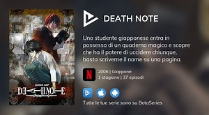 Guarda Death Note in streaming