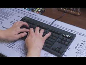 Topre Realforce 84ub with 45g Topre Domes Typing Sounds