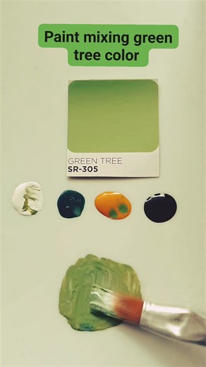 "Paint mixing green tree color mga kahalo !! #paintmixingtoturial #monitizationadsonreels #hilightseveryonefollowers #fbreelsfypシ゚ #followersreels #DaviesSunandRain #bestcolor | Emmanuel Raya Ursal