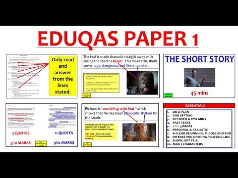 2023 EDUQAS READING Paper 1 video - GCSE English Language