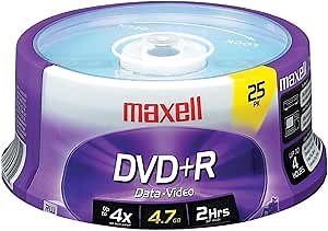 Maxell 639011 4.7Gb Dvd+R Spindle