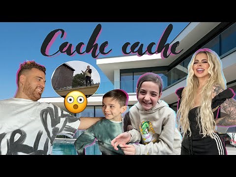 CACHE CACHE DANS UNE ÉNORME VILLA EN FAMILLE 🤣 (c’est inattendu !)