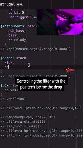 Coding a techno drop!!