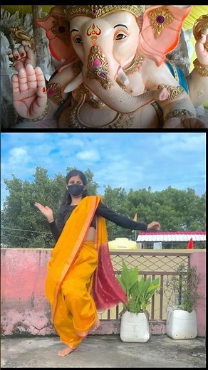 RAJE O RAJE 😍| Ganesh Chaturthi dance | #shorts #ytshorts #Ganesh Chaturthi #bappamorya #dance