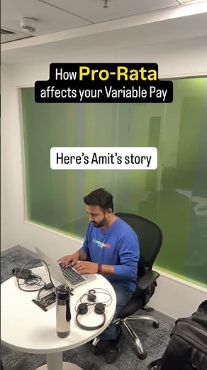 Variable pay and Pro Rata Basis explained. #salarytruth #corporatelife #prorata