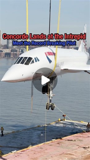 John Friia | All About NYC | The Concorde is back at the @intrepidmuseum after a months long restoration project. This Concorde broke the record for fastest flight... | Instagram