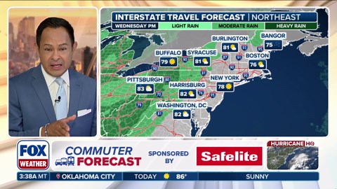 Safelite commuter forecast: Stormy travel expected across central US