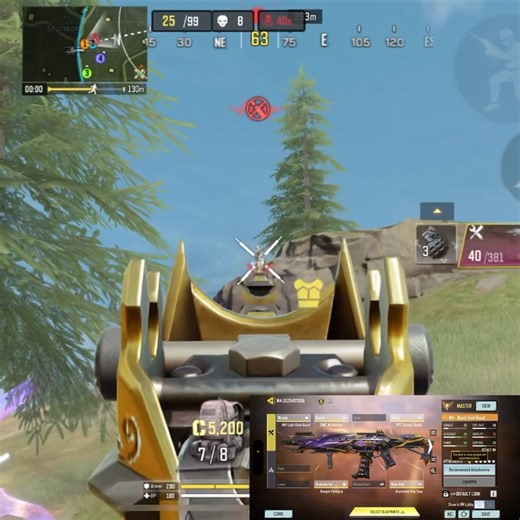 M4 CODM 0 Recoil gunsmith 👌 #codm #codmobile #callofdutymobile