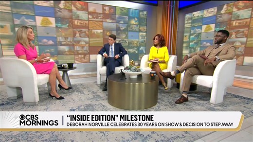 34K views · 564 reactions | Deborah Norville, the longest-serving female anchor in American TV history, says this will be her final season at "Inside Edition." She shares some of her favorite memories from anchoring the show for three decades and provides more details on what's next for her. | CBS Mornings | Facebook