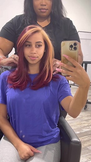 Hair Transformation: Keyshia Cole Inspired Redhead Look