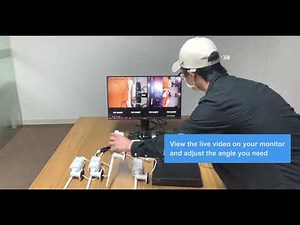 Toguard W300 Wireless Security Camera System 4Pcs 1080P Outdoor/Indoor WiFi Surveillance Cameras