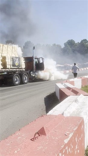 onaway semi truck fire #truck #semitruck #trucking #fire