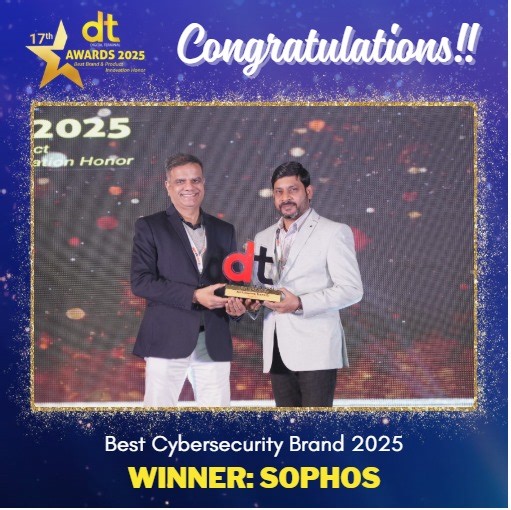 Heartiest Congratulations to 𝐒𝐨𝐩𝐡𝐨𝐬 on Winning the Excellence in 𝐁𝐞𝐬𝐭 𝐂𝐲𝐛𝐞𝐫𝐬𝐞𝐜𝐮𝐫𝐢𝐭𝐲 𝐁𝐫𝐚𝐧𝐝 𝟐𝟎𝟐𝟓 Award at the 𝟏𝟕𝐭𝐡 𝐄𝐝𝐢𝐭𝐢𝐨𝐧 𝐨𝐟 𝐃𝐓 𝐀𝐰𝐚𝐫𝐝𝐬 𝟐𝟎𝟐𝟓. 👉𝐄𝐯𝐞𝐧𝐭 𝐆𝐥𝐢𝐦𝐩𝐬𝐞𝐬: https://photos.app.goo.gl/kZ3wgPoSetrrBC149 👉𝐖𝐚𝐭𝐜𝐡 𝐓𝐡𝐞 𝐂𝐨𝐦𝐩𝐥𝐞𝐭𝐞 𝐄𝐯𝐞𝐧𝐭: https://www.youtube.com/live/p-zg-ouzRa0?si=S3C46bT6ObALw7dy Congratulations on this well-deserved recognition. #DigitalTerminal #DTAwards2025 #DTA #DTA2025 #TechLeadership #TechE