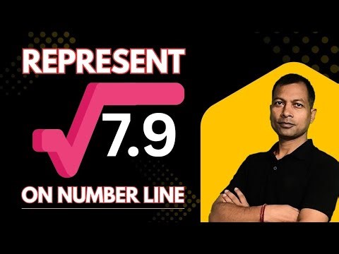How to Represent √7.9 on the Number Line | Step-by-Step Root 7.9 Geometrical Construction