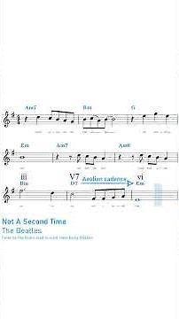 How The Beatles used Aeolian cadence