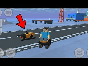 The first walking robot in Draw Bricks.