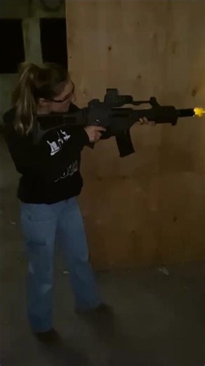 Airsoft Girls G36 Fire Mode #shorts #airsoft #girl