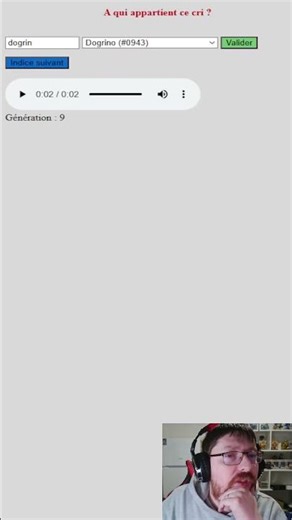 A quel Pokémon appartient ce cri ? #633