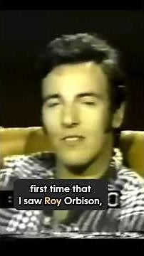 1981: Bruce Springsteen on Roy Orbison